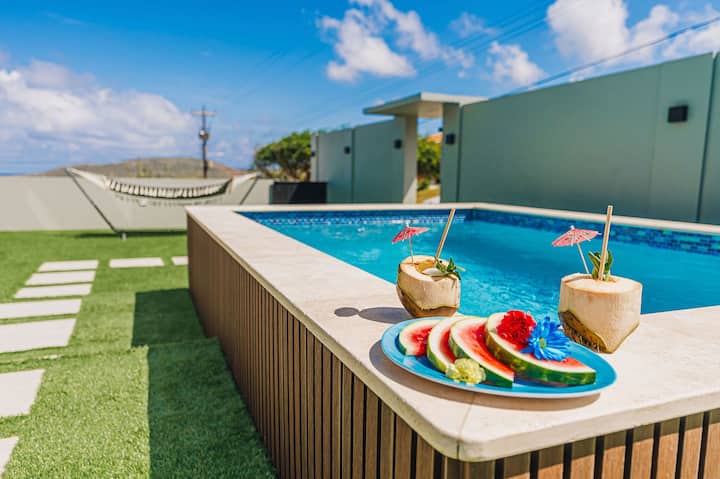 New- Amazing Ocean & Sunrise View Home W/ Pool - Aruba