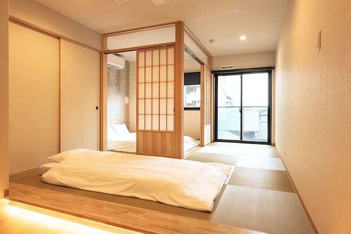 Hakata 7 Mins Walk To Subway 42㎡ Japanese City Apt - Fukuoka