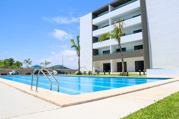 Marinacerritos407/familiar/albercas/tirolesa - Mexico