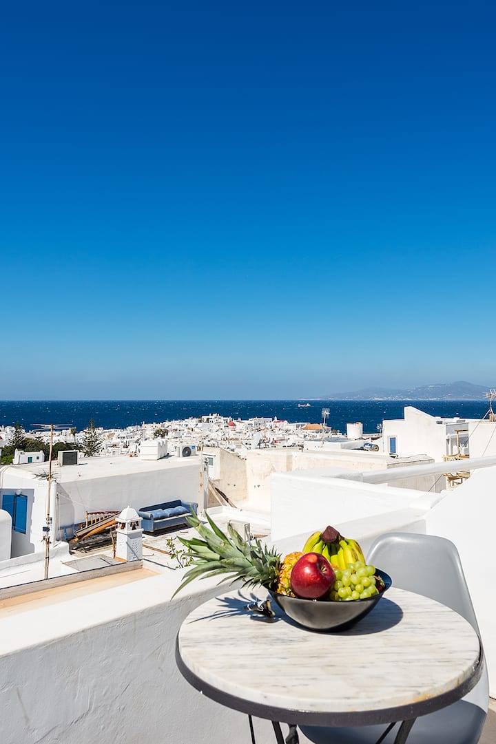 Premium Sea View Mykonos Town Suite 3 - Mykonos
