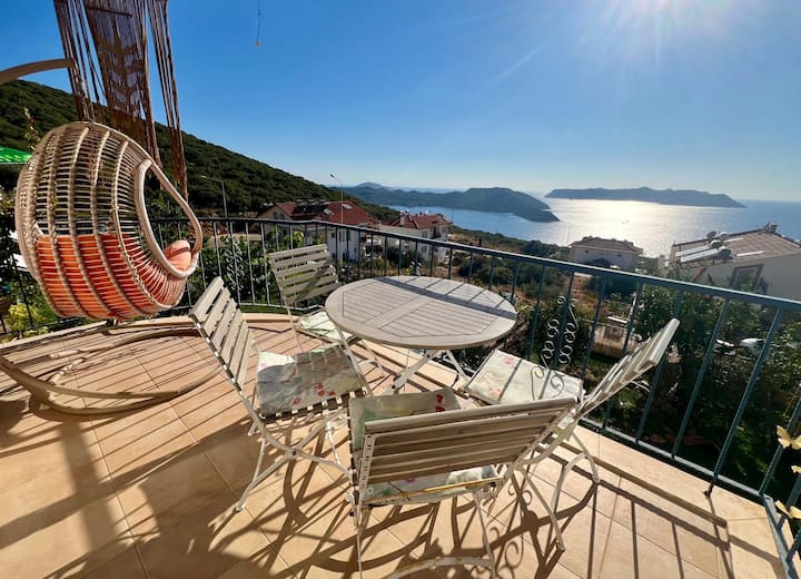Deniz Manzaralı Kaş Evi - Kaş