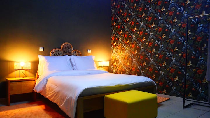 Studio Jungle/vue & Accès Mer/résidence Tropical - Gabon