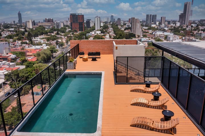 Comfortable And Central Flat In @Witgdl - Guadalajara