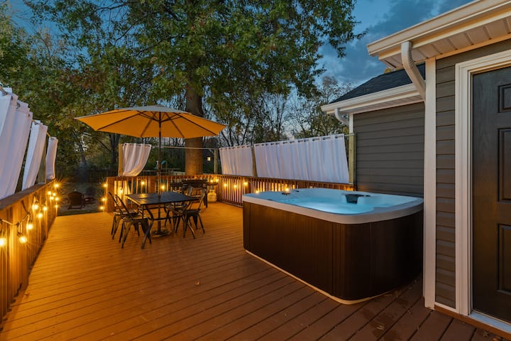 The Luxe/hot Tub/playground/12 Min To Horse Park - Georgetown, KY