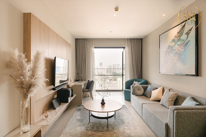 3br*dist1 River View 5* Condo_pool/gym/bbq/bathtub - Ciudad Ho Chi Minh