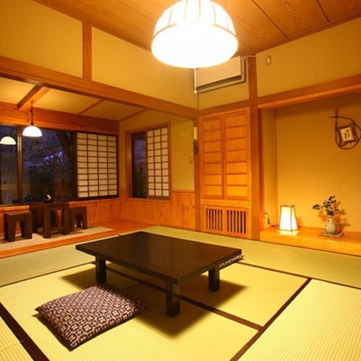 【5 Onsens & Local Specialty】japanese-style/4 Ppl - 阿蘇市