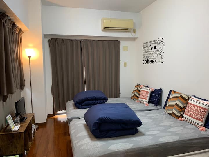 2e 国際通り徒歩1分/シンプルなワンルームアパート/スカイテラス那覇 - Naha