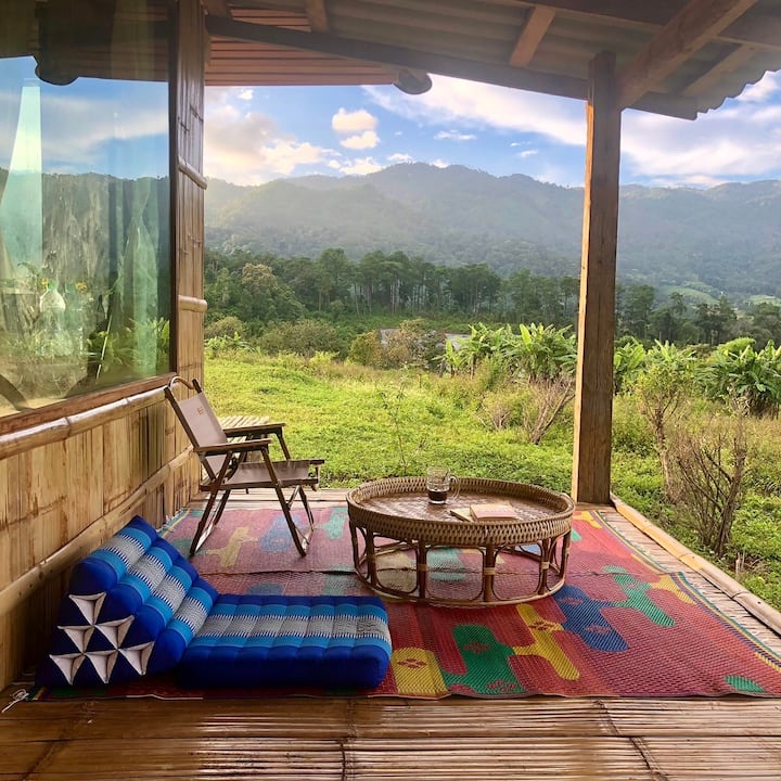 Zen Mountain Bamboo House 2.0 - Mae Wang District