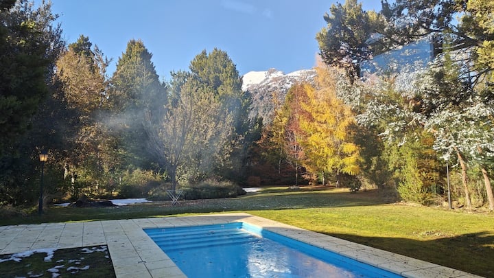 Casa En Arelauquen Con Pileta Climatizada - 산카를로스데바릴로체