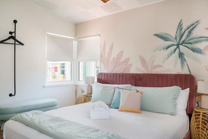 Mangrove King Room- 5 Min Walk To The Beach! - Saint Augustine