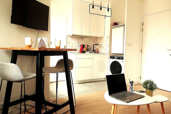 Studio à 5 Min De La Gare +Parking - Cergy