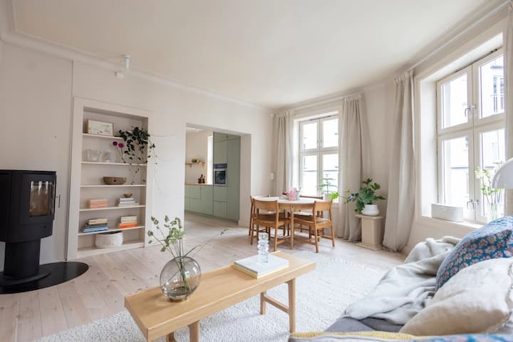 Lys Og Skjermet Leilighet I Hjertet Av Grünerløkka - Oslo