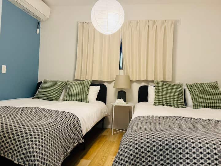 日比谷线三之轮站徒步5分钟,3ldk ,独栋别墅Max8 People - Akihabara