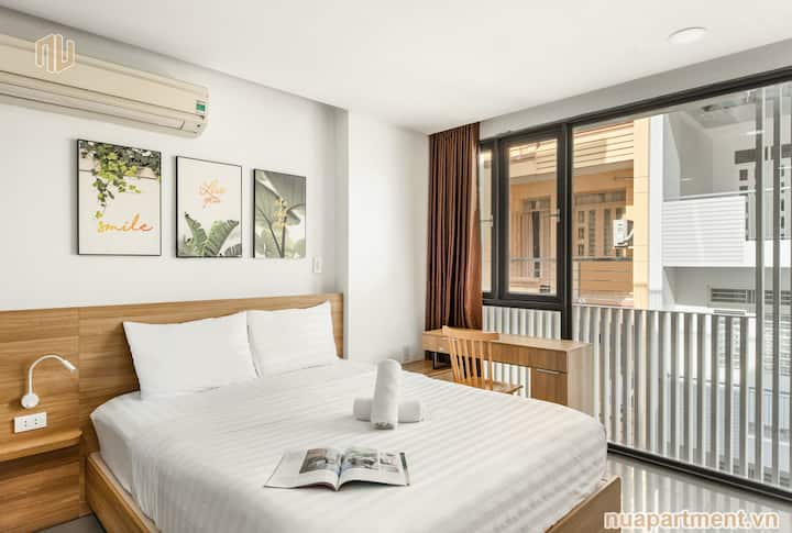 Nu Studio D1 | Spacious View | Near Bui Vien - Ho Chi Minh City