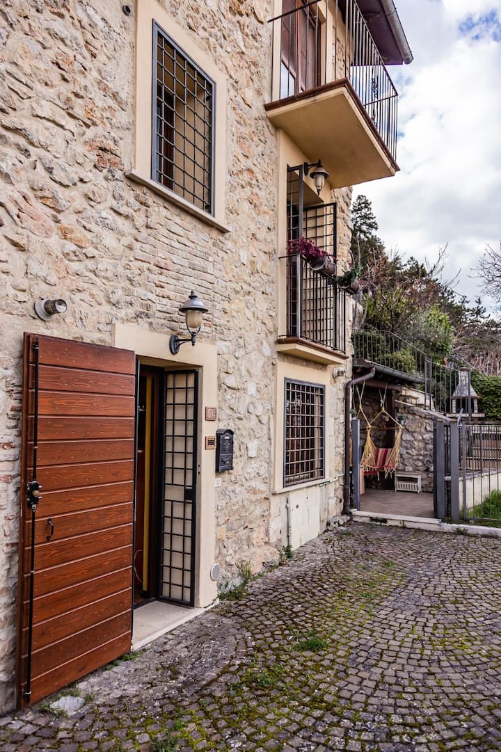 Angolo Di Paradiso Con Camino E Vista Mozzafiato - Tagliacozzo
