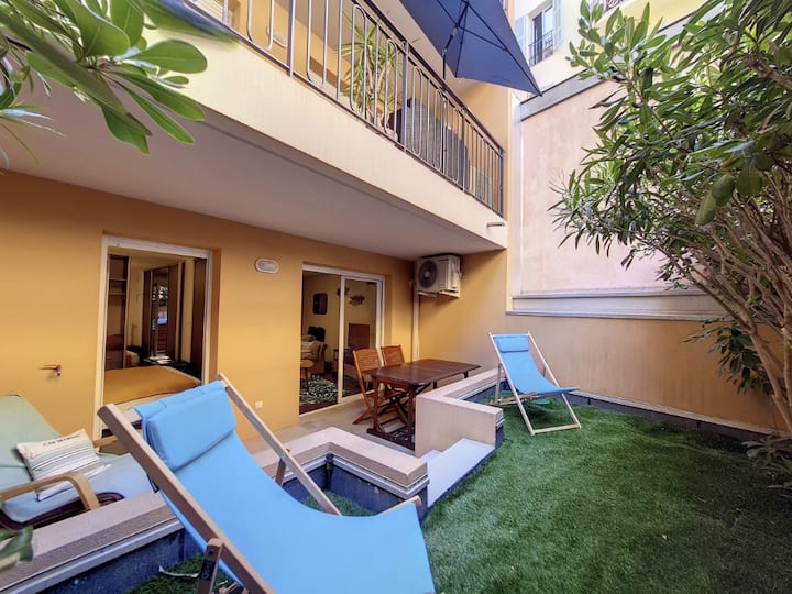 Appartement Terrasse, A/c - Nice