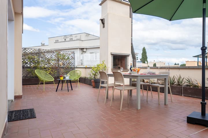 Appartamento Con Terrazzo [Vicino Centro Di Roma] - Rome