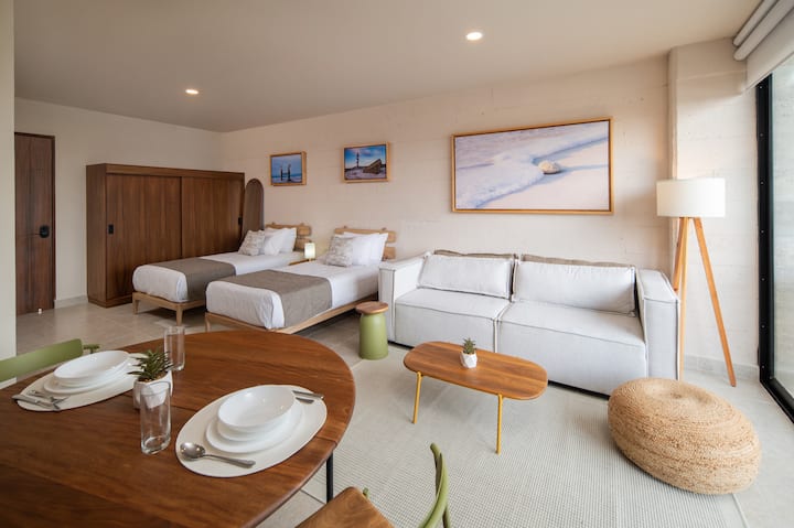 Beautiful Studio With Two Twins - Cancún