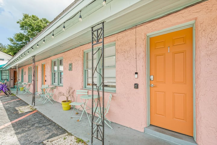 Classic Charm- Retro 1950s Motel In St Augustine - 세인트오거스틴