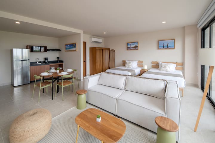 Beautiful Studio 2 Double Beds - Cancún