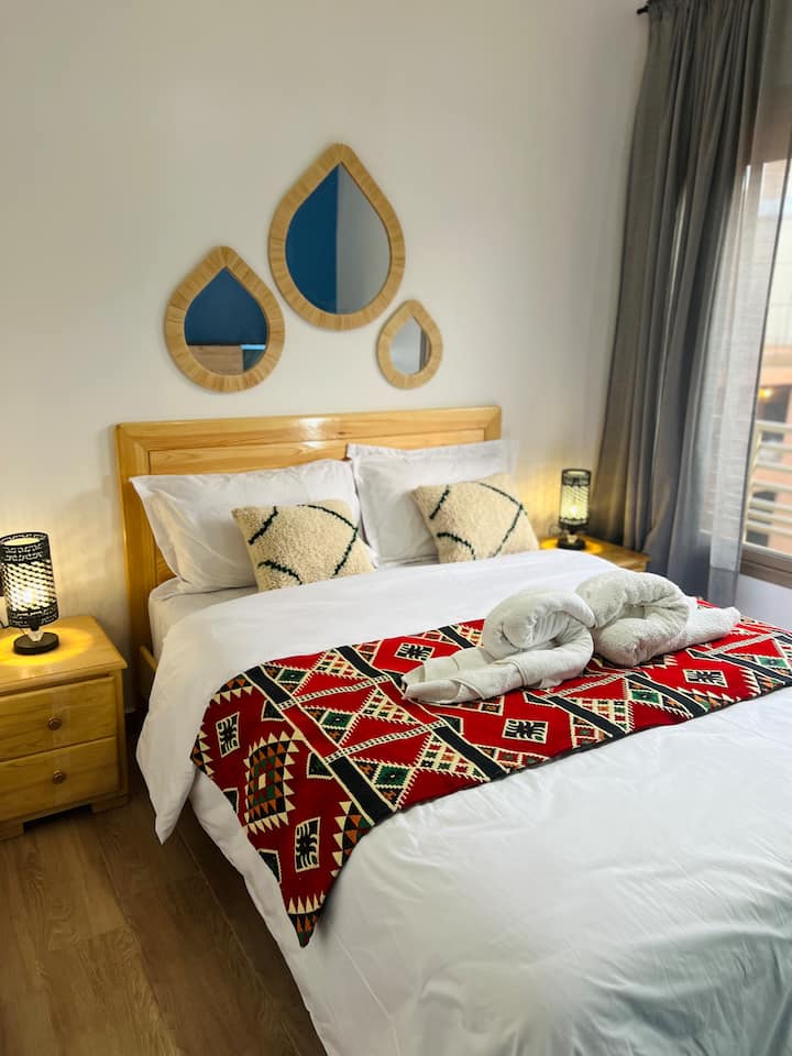 Appart Luxe Authentique Piscine - Marrakech