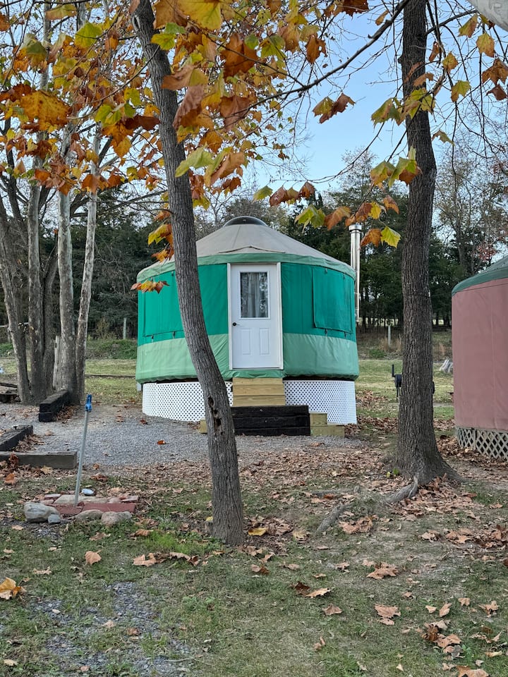 “Tatanka” Buffalo Yurt @ #1rock Tavern River Kamp - Luray, VA