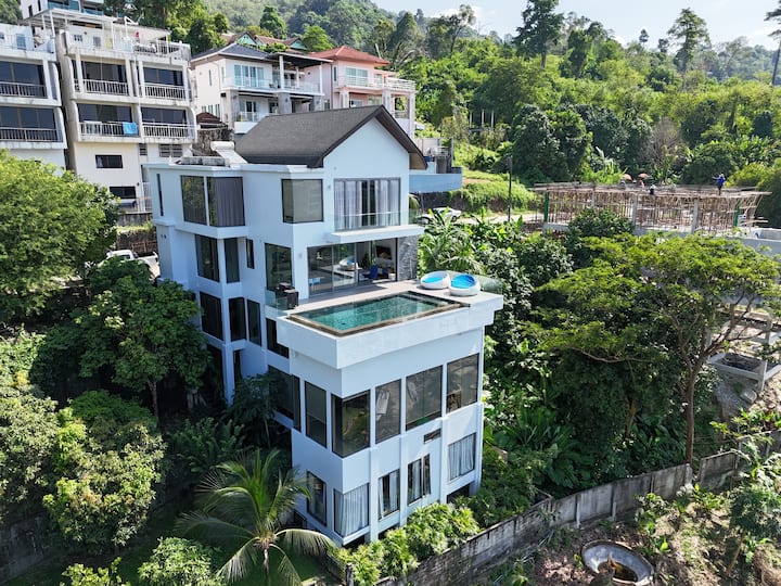 Villa Spicy - 5 Bed Sea View! - Patong Beach