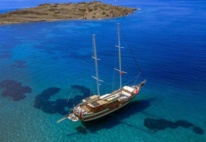 Bodrum Marina Departure 12 Person Gulet - Bodrum