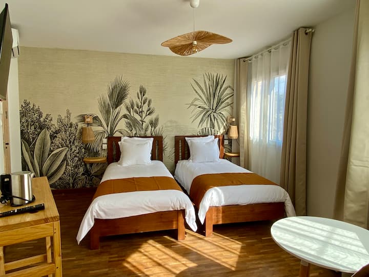 Chambre Twin Supérieure - Hôtel - Antananarivo