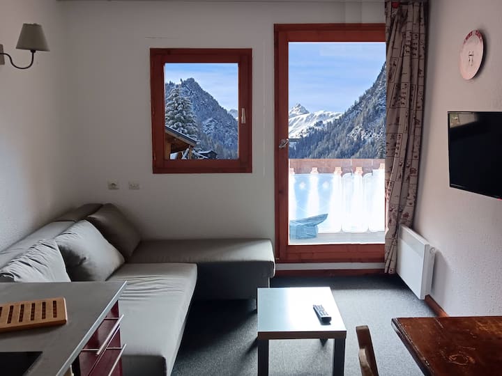 Studio Pied D Une Piste Bleu Accès Remontés - Valfréjus