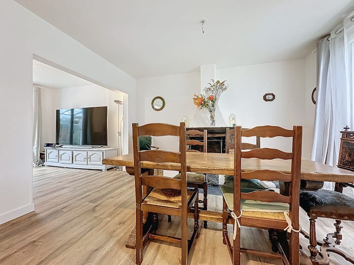 Maison Familiale Avec Tv 218 Cm-cheminée -Jardin - Chantilly
