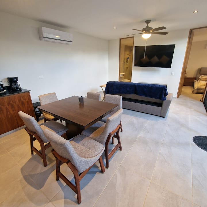 1bed Apt, Pool, Gym, Co-working. - Mérida