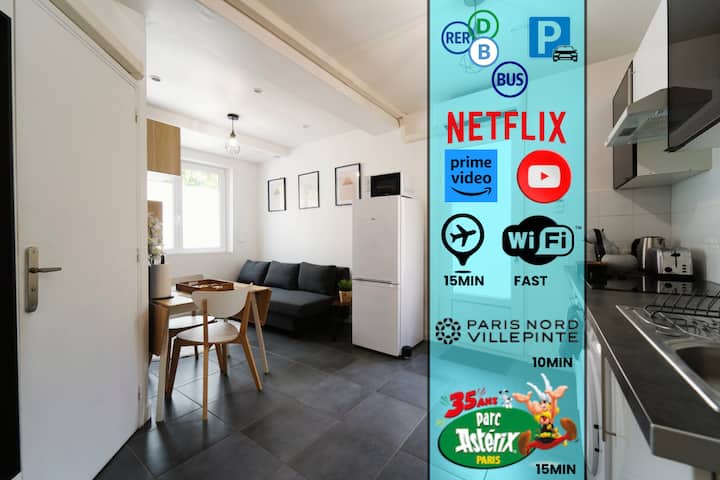 •Duplex ÉLégant à 10 Min De Cdg• - Le Bourget