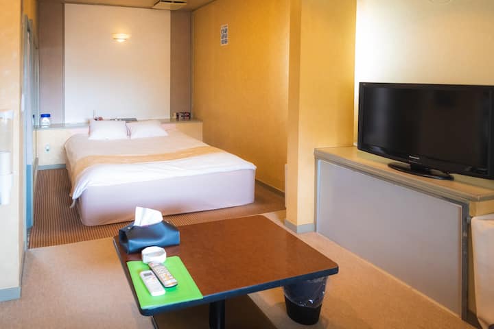 シンプル&マーブル29㎡ 喫煙可 Room16 - 高崎市