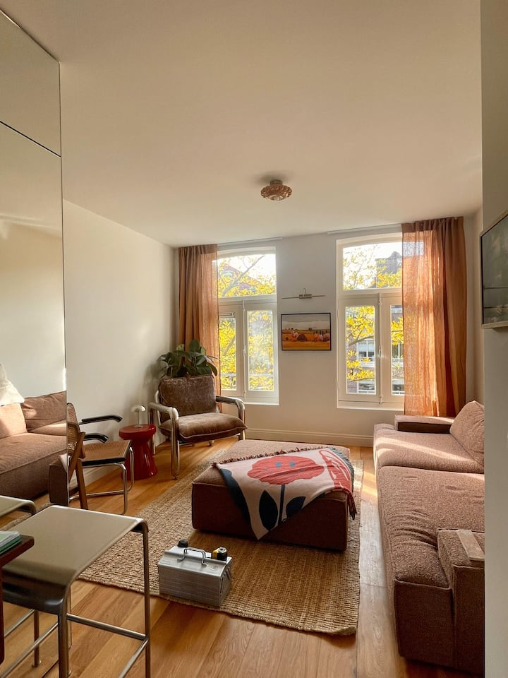 Beautiful Rooftop Apartment In Oud-west - أمستردام