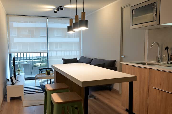 Encantador Depto En El Centro. - Chile