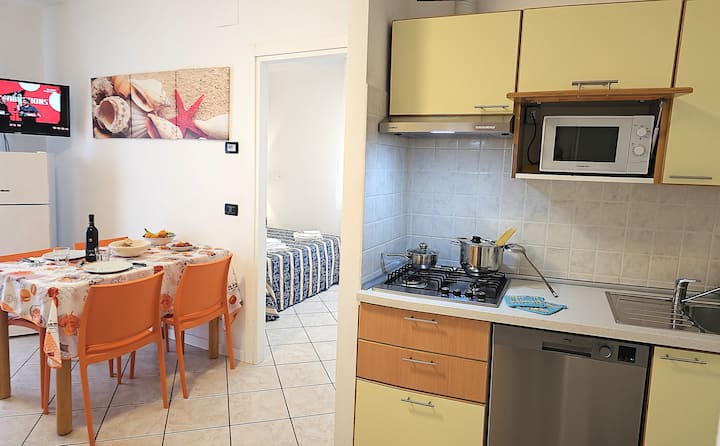 Fantastico Appartamento 3 Posti Al Mare Di Rimini - 里米尼