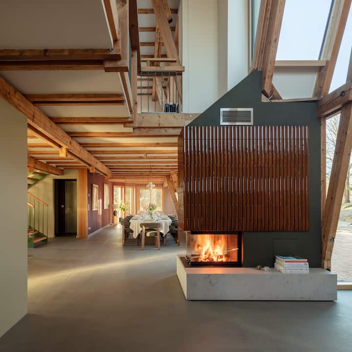 Design-farmhouse In Der Natur - Oranienburg