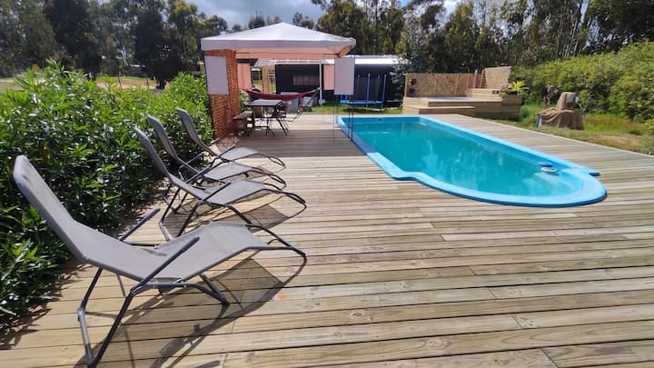 Casa En Parcela Con Piscina - Algarrobo