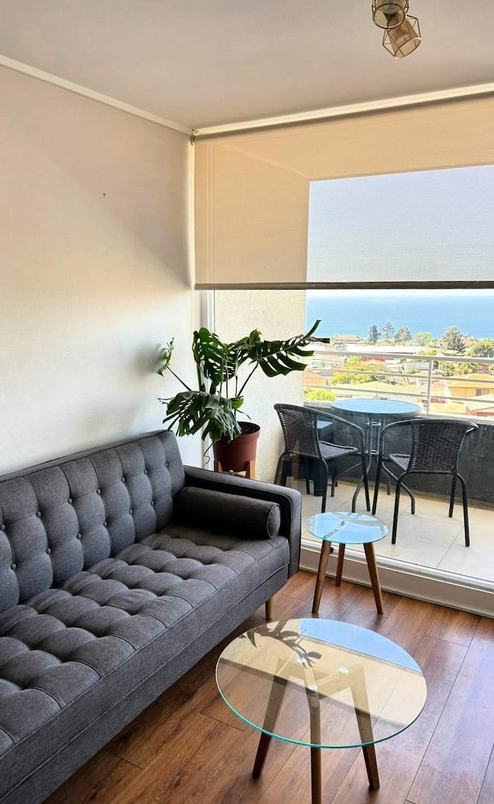 Moderno Y Cómodo Dpto. En Concón - Concón