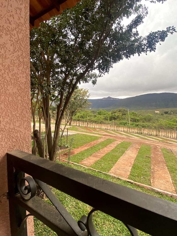 Um Refúgio Aconchegante Com Lareira # Chalé 1 - Bahia (estado)