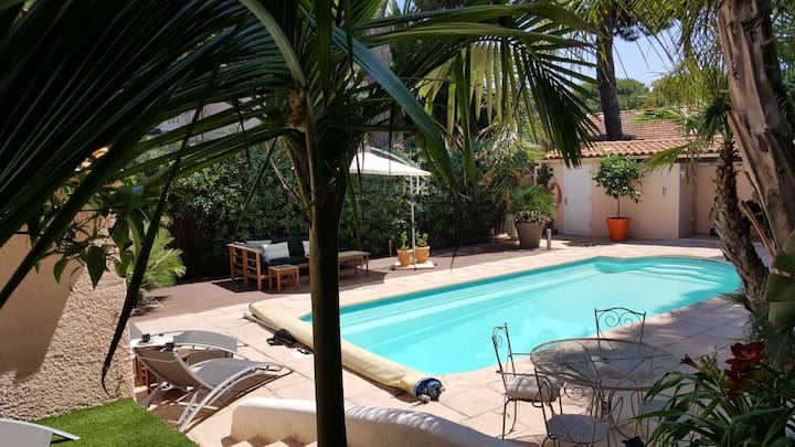 Belle Villa Avec Piscine à 2min à Pied De La Plage - Hyères