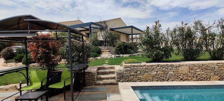 Appart T2 Salon Avec Terrasse Piscine - Vaison-la-Romaine