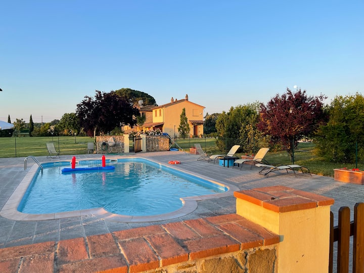 Villa Manciano Immersa Nel Verde Toscano - Arezzo
