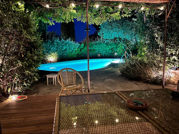 Bastide Provençale Climatisé Piscine Privative - Aix-en-Provence