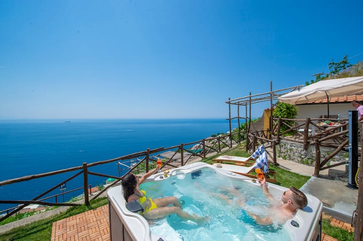 Romantic Getaway With Jacuzzi - Praiano