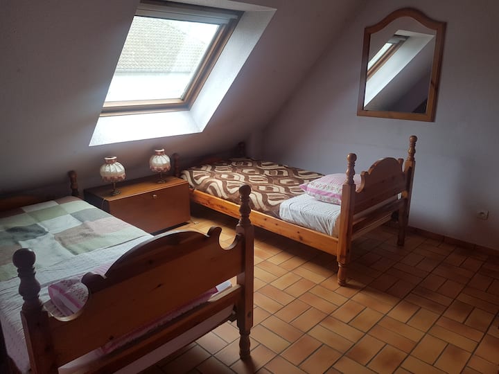 Chambre Deux Lits - Lipsheim