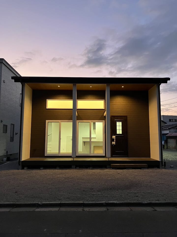 Onasyas-a。2024年11月完成。新築貸し切り。 - Hakodate