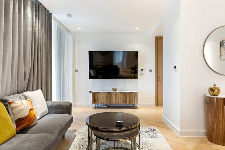 Stylish Flat-leisure Pool & Gym - Edgware