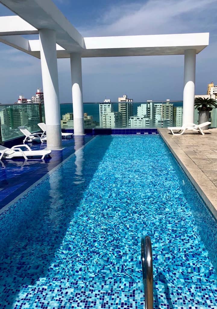 Rodadero Reservado Zona Tranquila, Rooftop - Santa Marta, Colombia